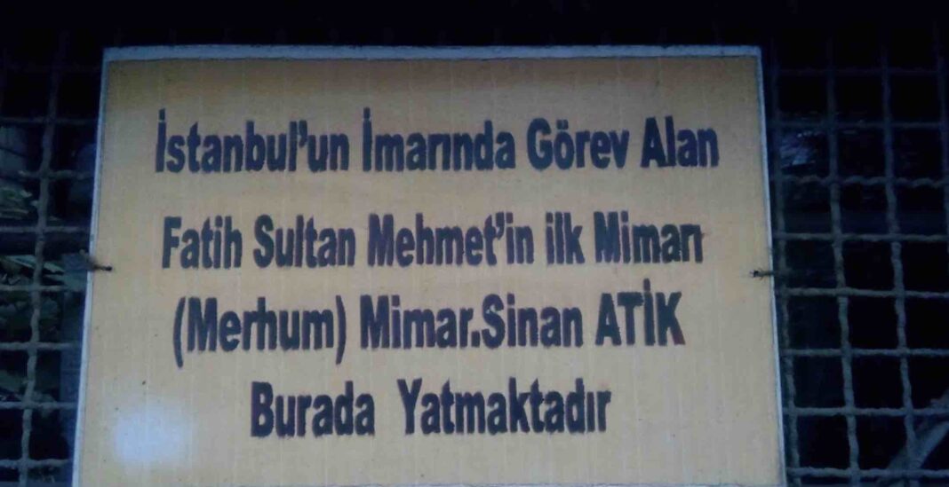 Sinanüddin Yusuf b. Abdullah ( Sinan Atik ) – Evliyalar.net – Evliya, Sahabe, Peygamber Kabirleri